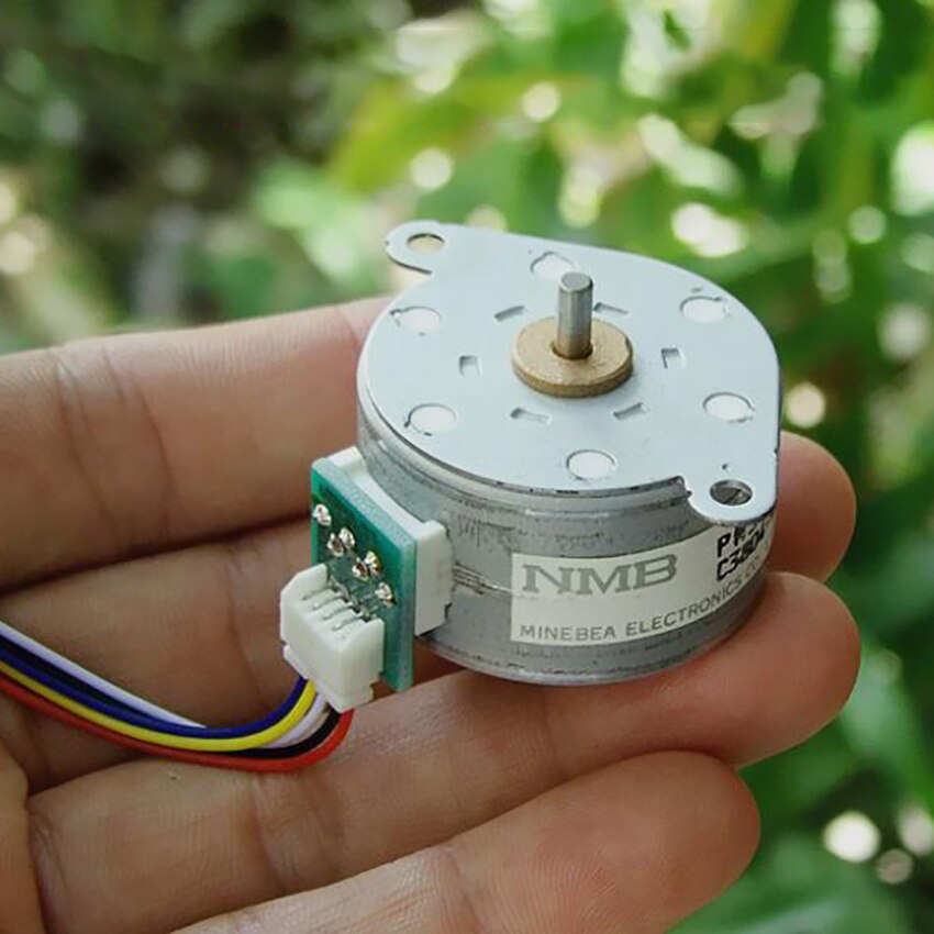 1 PC 4-Phase 5-draht Mini stepper Motor- dia 35mm runde schrittmotor 7 ...