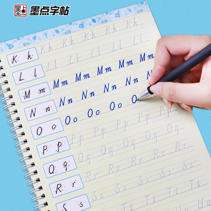 3 Books Beautiful English Writing Copybook for Kid... – Grandado