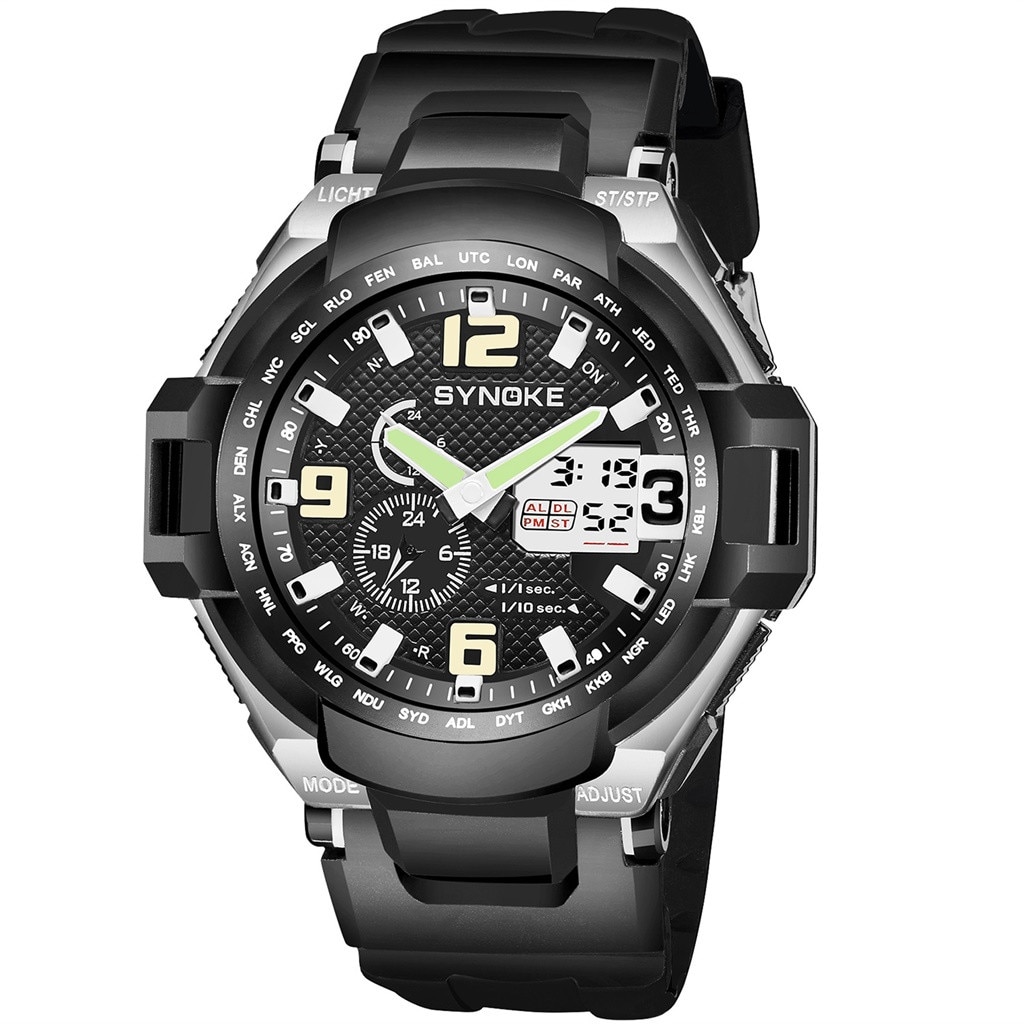 Electronic Watch Sports Multi Function Men's Watch... – Grandado