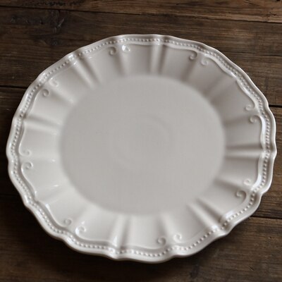 Ceramic Lake Blue Rice White Three-dimensional Emb... – Vicedeal