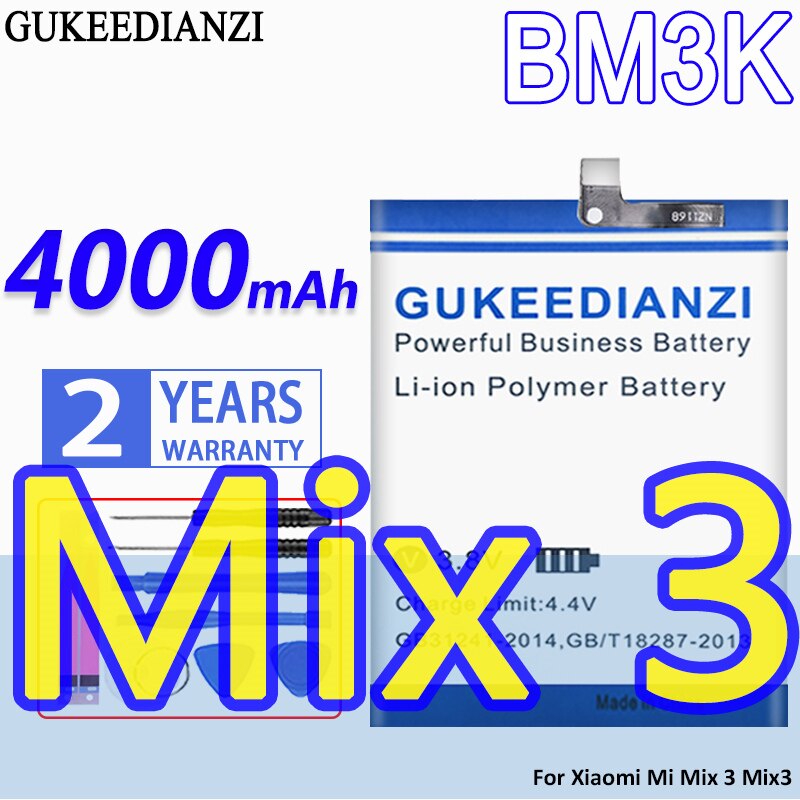 High Capacity GUKEEDIANZI Battery BM3K 4000mAh For... – Vicedeal