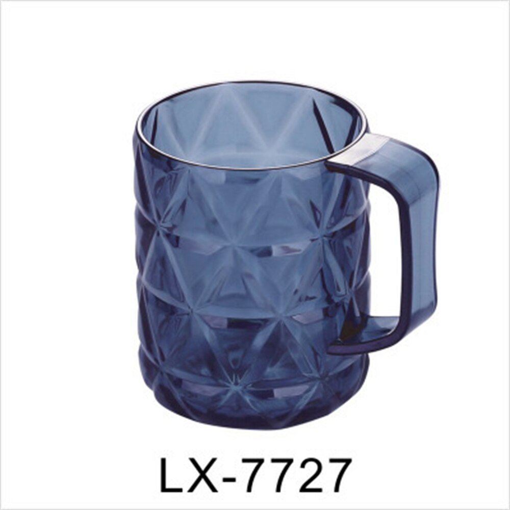 Crystal Acrylic Water Cup with Handle Multipurpose... – Grandado