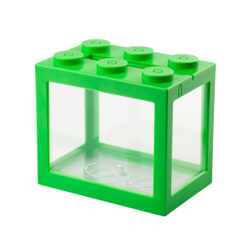 Small Betta Fish Tank Aquariums for Kids Mini Plas... – Grandado