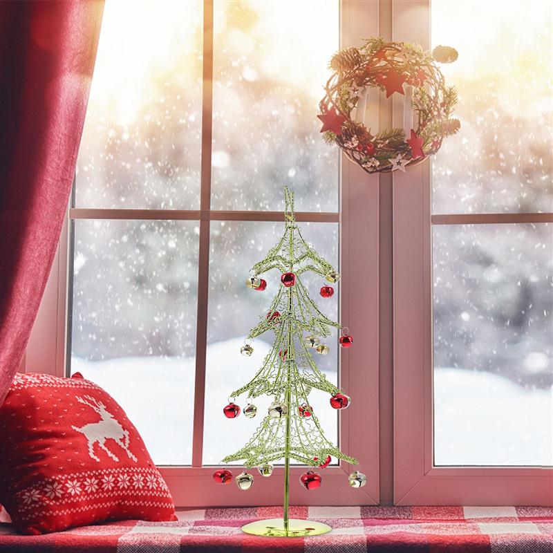 Christmas Tree Iron Art Desktop Xmas Tree Home Hot... – Grandado