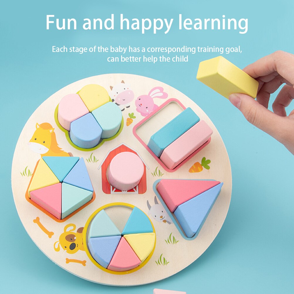 Wooden Shape Sorter Preschool Activities Puzzles S... – Grandado