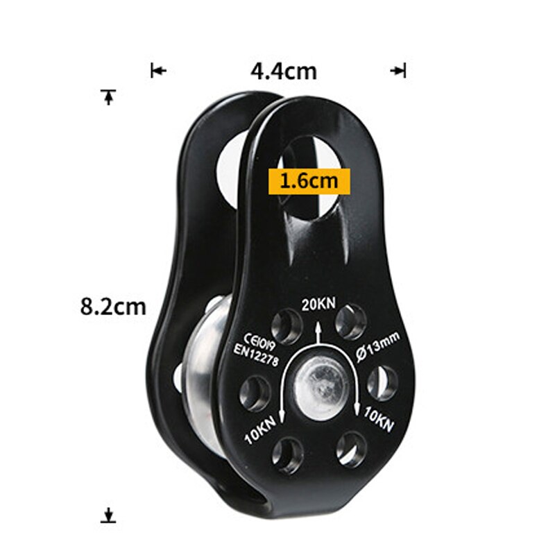 20KN Small Rope Fixed Heavy lifting tool Aluminum ... – Vicedeal