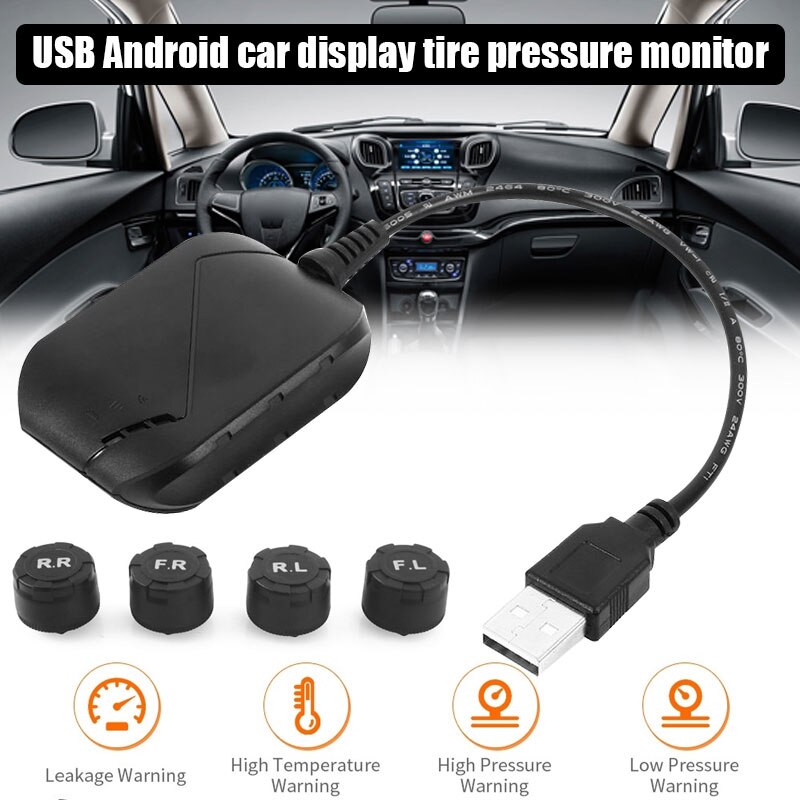 USB Android auto display bandenspanning monitor – Vicedeal