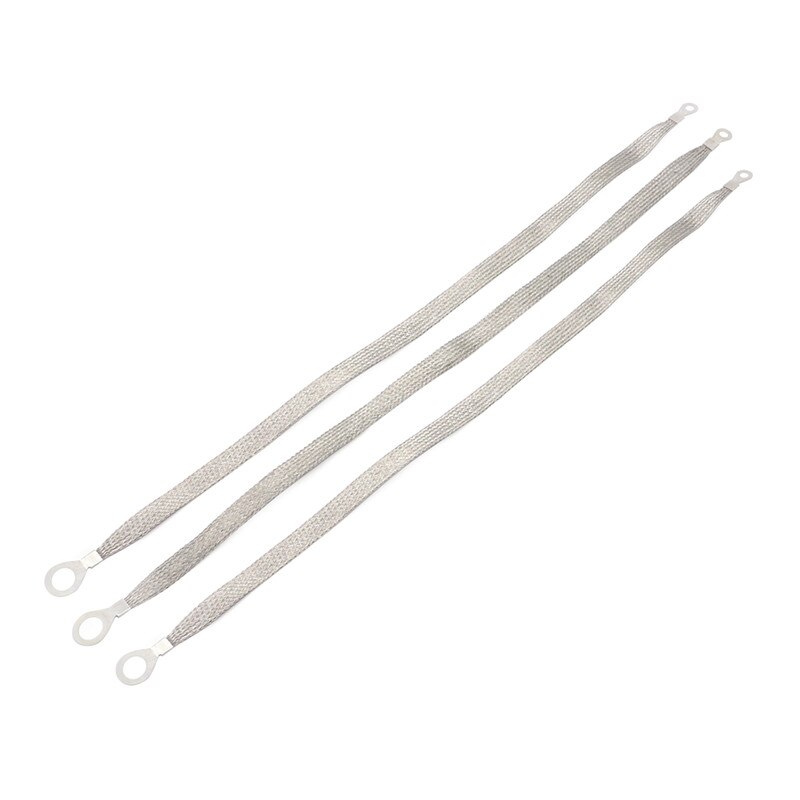 Pack-3 20" x 1/2" Braided Ground Straps Tinned Cop... – Vicedeal