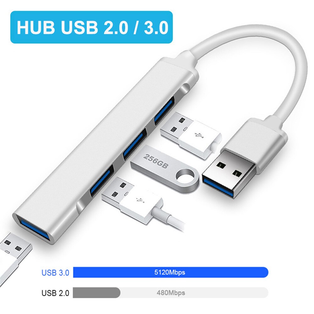 Usb 3.0 Meerdere Hub Usb 3.0 Hub 4 Poorten Type C ... – Vicedeal