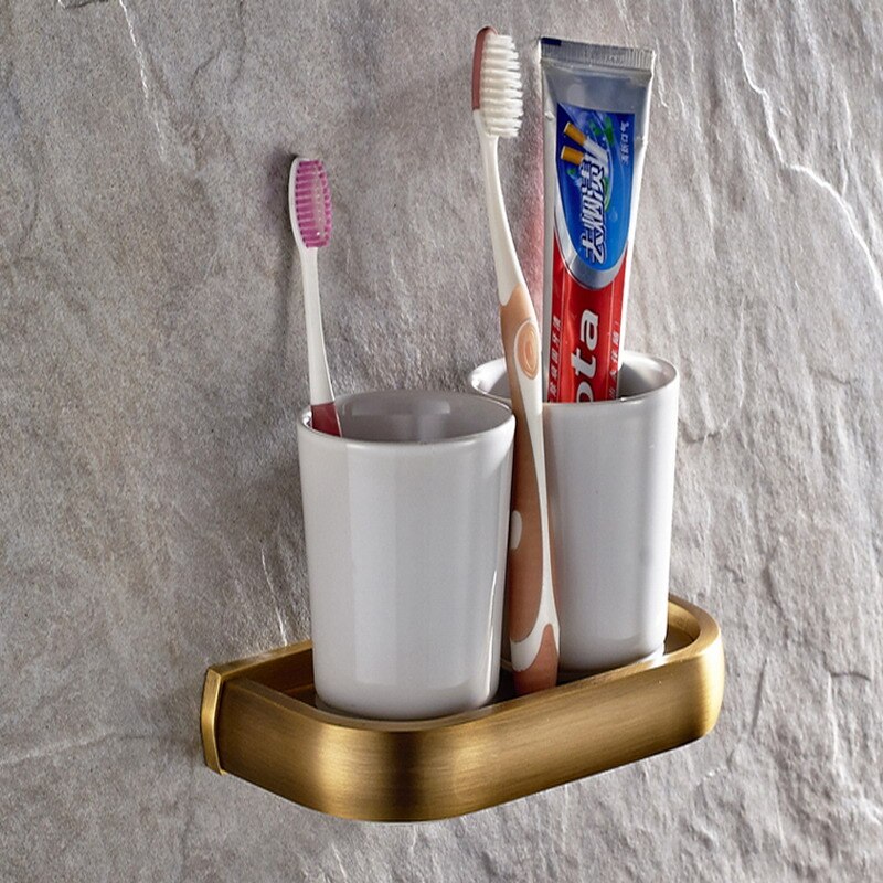 Cup & Tumbler Holders Wall Mounted Ceramic Cup Bat... – Grandado