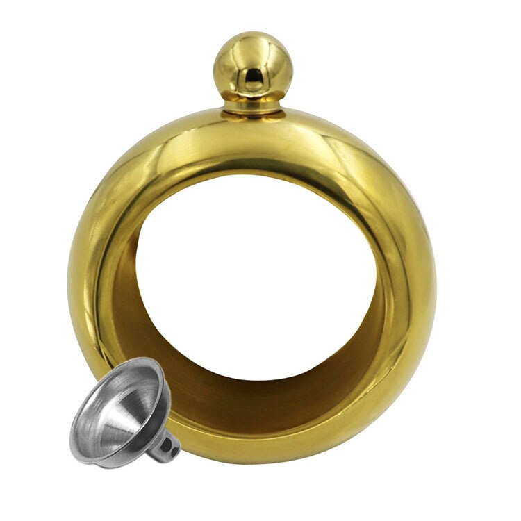 Mini 3.5 Oz Draagbare Whisky Fles Armband Flagon 1... – Grandado