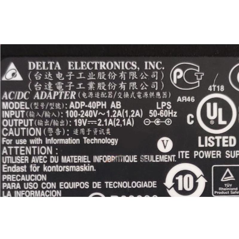 Originele Delta ADP-40PH Ab 19V 2.1A 40W Ac Adapte... – Grandado