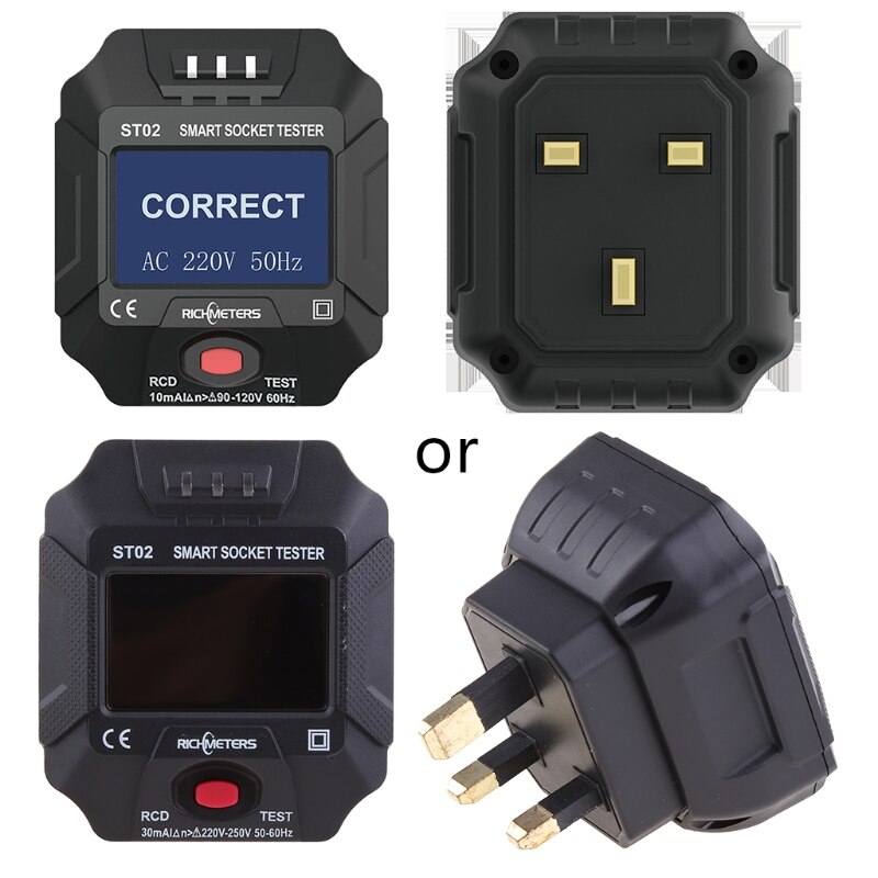 110V-250V Smart Socket Tester, Digital Voltage and... – Vicedeal