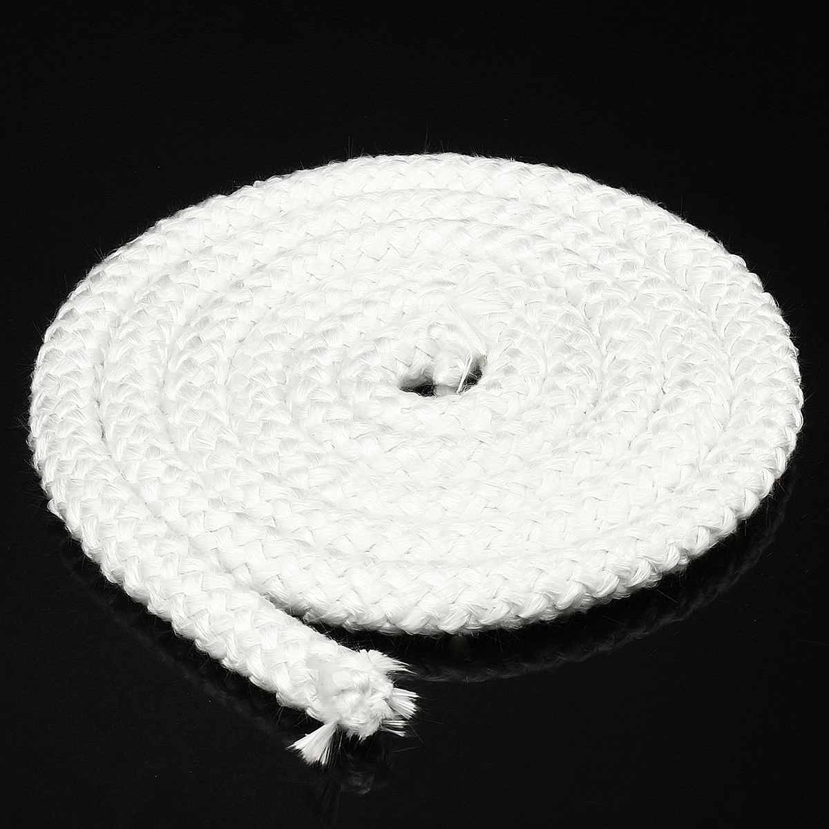 2mx9.5mm White High Density Fibreglass Rope Wood S... – Grandado