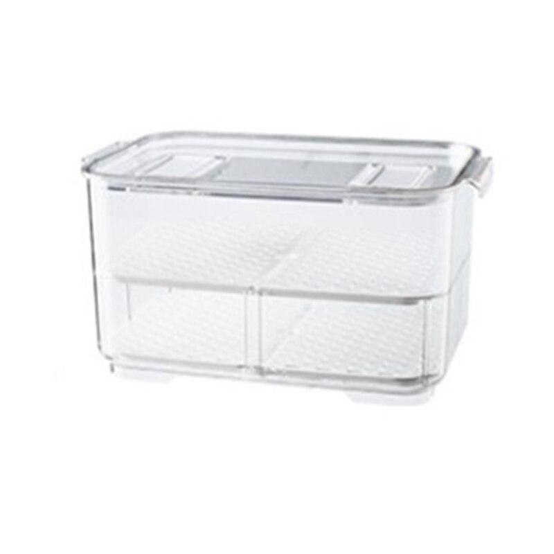 Plastic Double Sealed Drain Storage Box Refrigerat... – Grandado