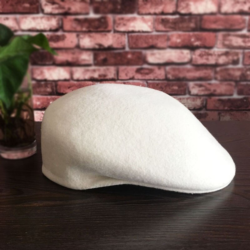 Valkoinen villa naisten baretti malli jalo lippis ... – Grandado