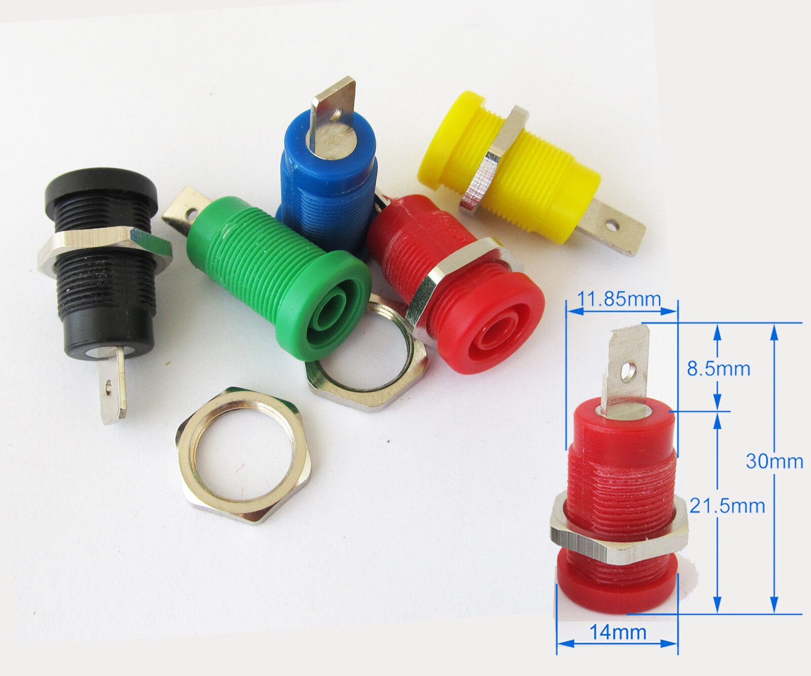 Optional quantity 5 colors Binding Post Banana Jac... – Grandado