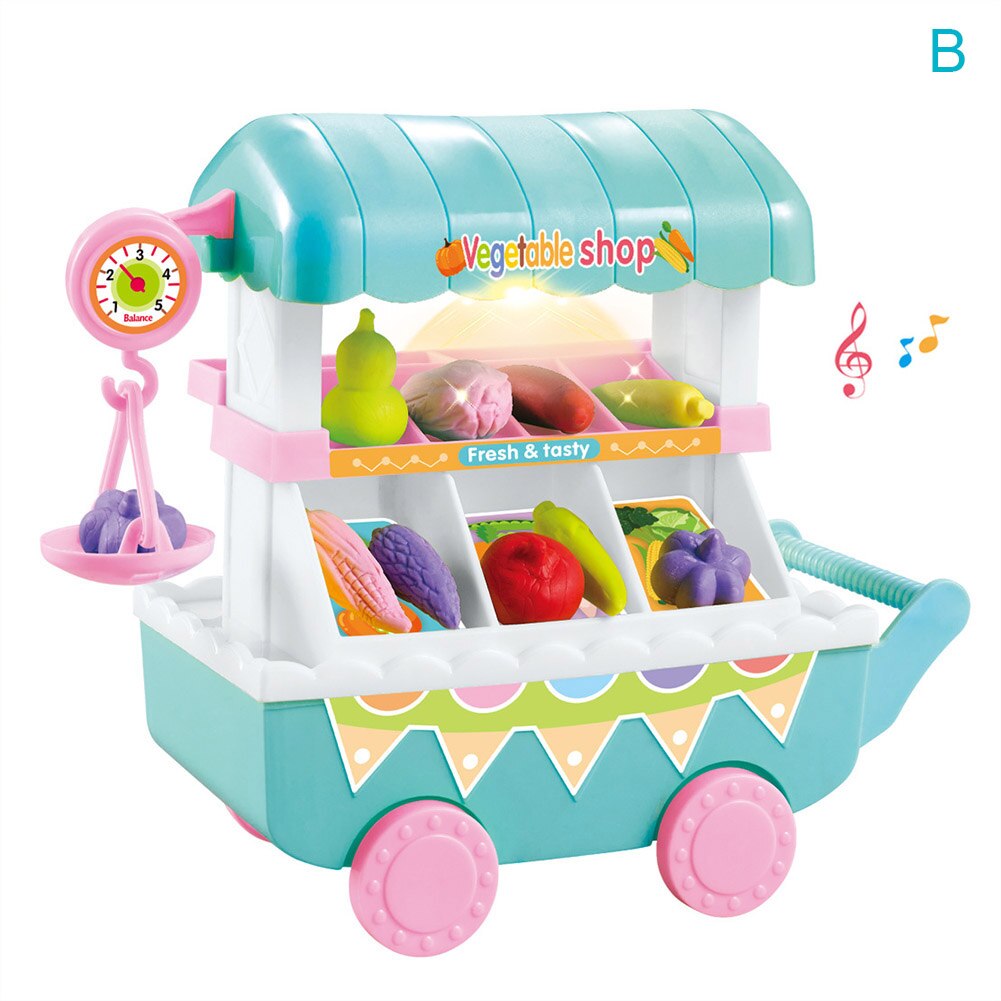 1 Set Children Kids Toy Role Play Vegetables Fruit... – Vicedeal