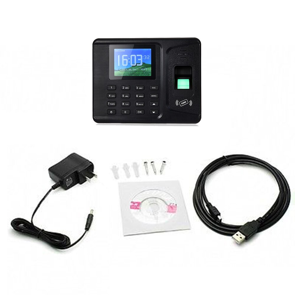 Biometric Fingerprint Time Attendance System Clock... – Grandado