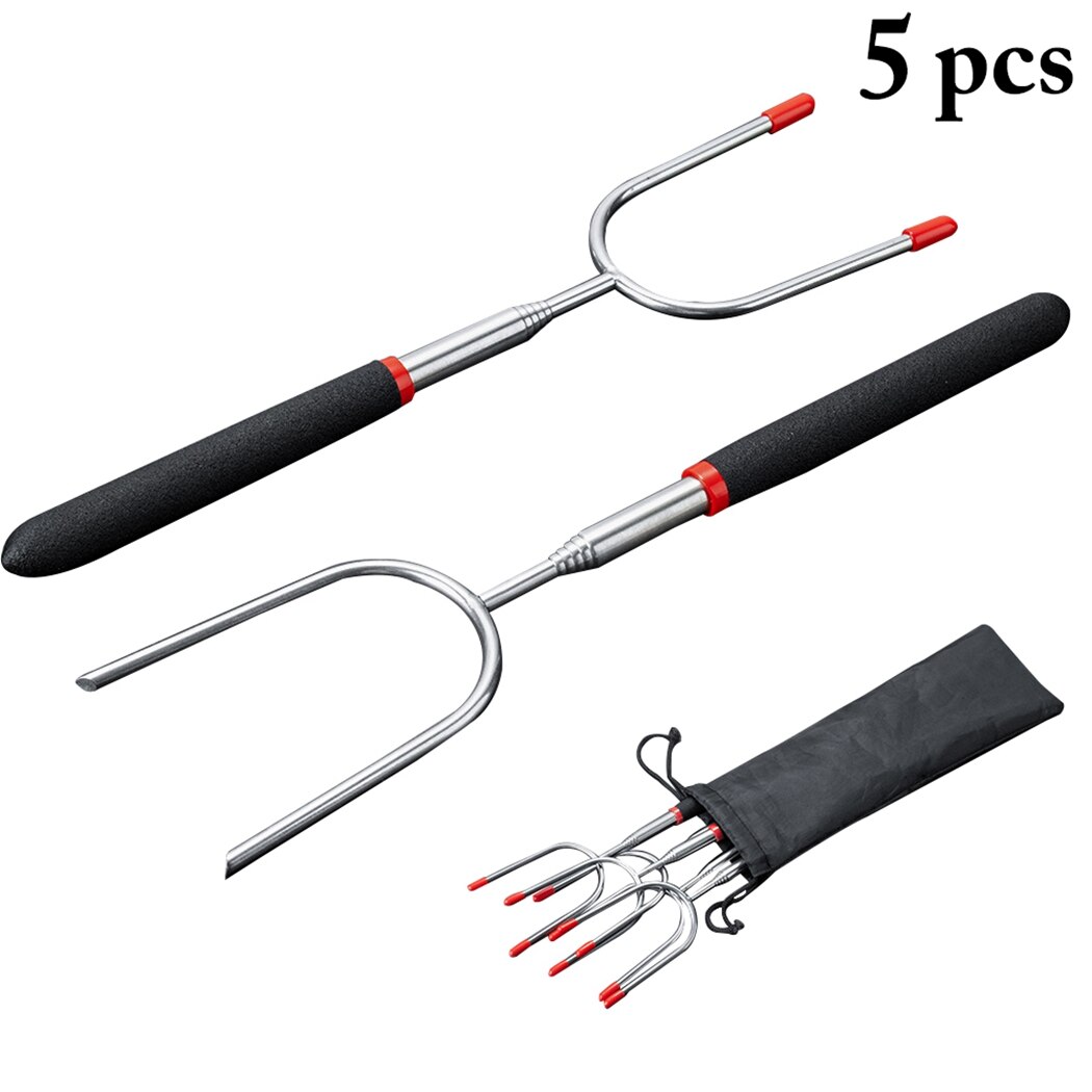 Barbecue Fork Reusable Extendable Grill Portable S... – Vicedeal