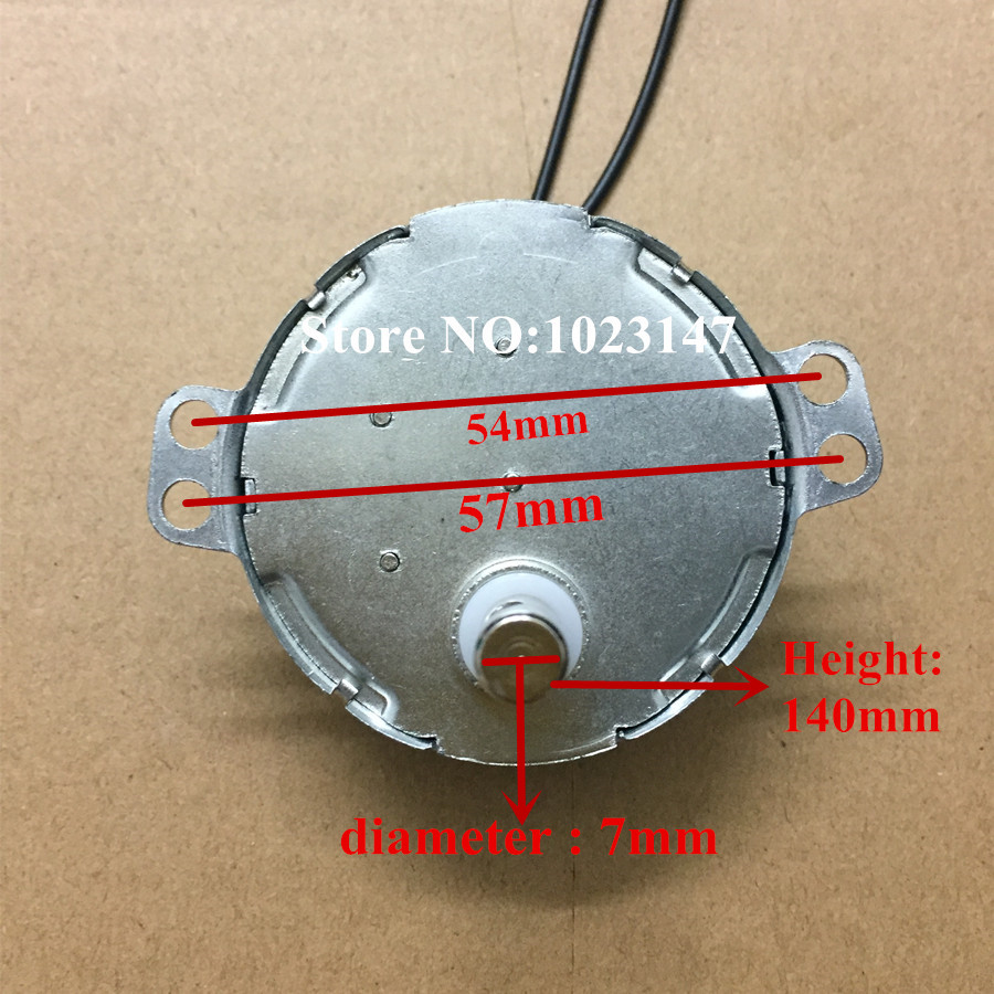 AC220-240V 5/6 Rpm TYJ50 33 Rpm 4W Magnetron Draai... – Grandado