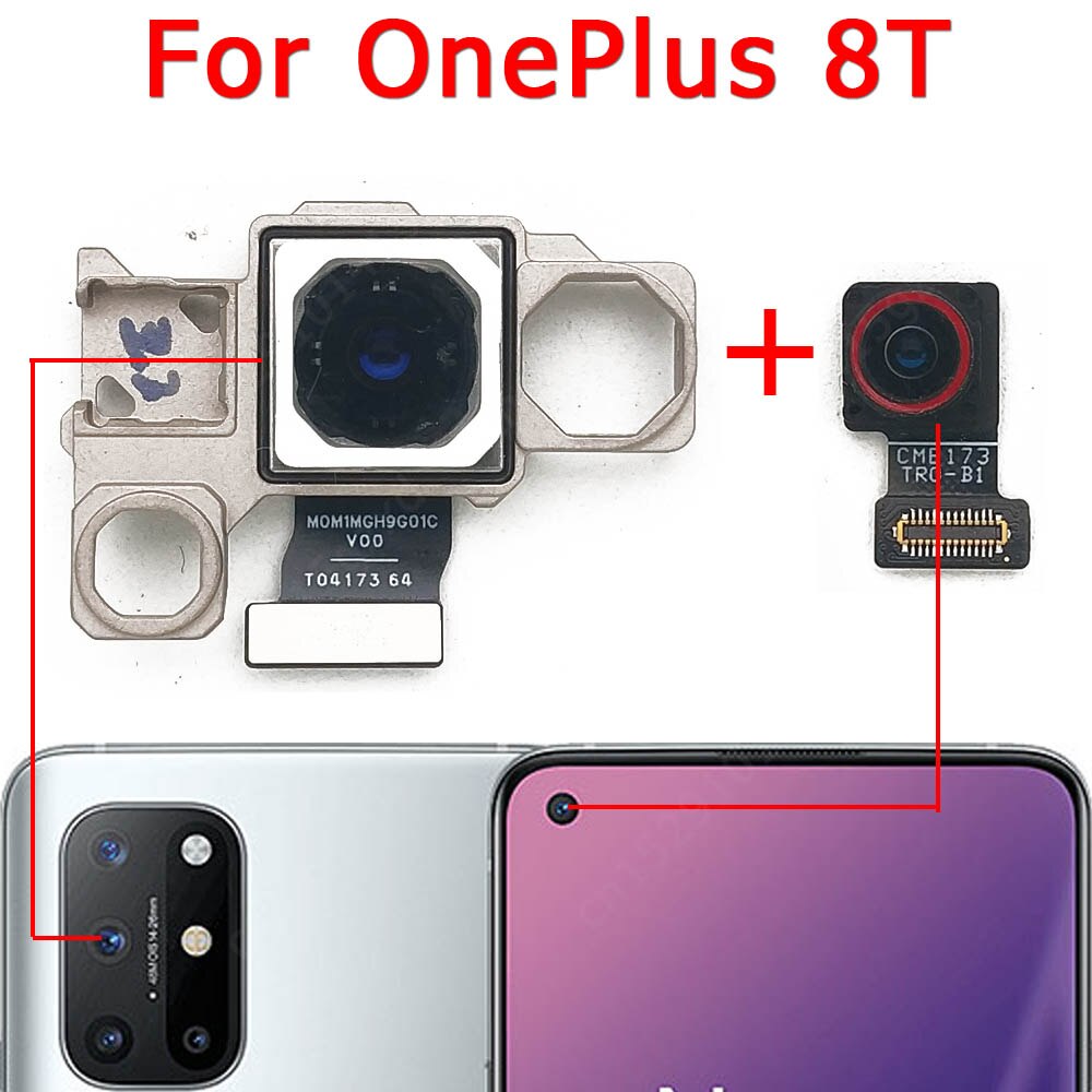 Originele Rear Front Camera Voor Oneplus 8T Een Pl... – Vicedeal
