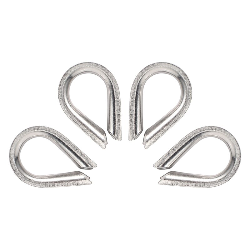 12 X Stainless Steel - 3Mm Wire Rope Loop Rope Thi... – Grandado