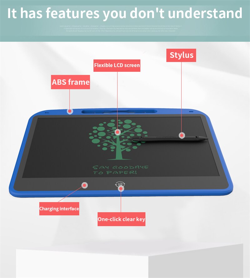 Drawing Tablet 13.5" LCD Writing Tablet Handwritin... – Grandado