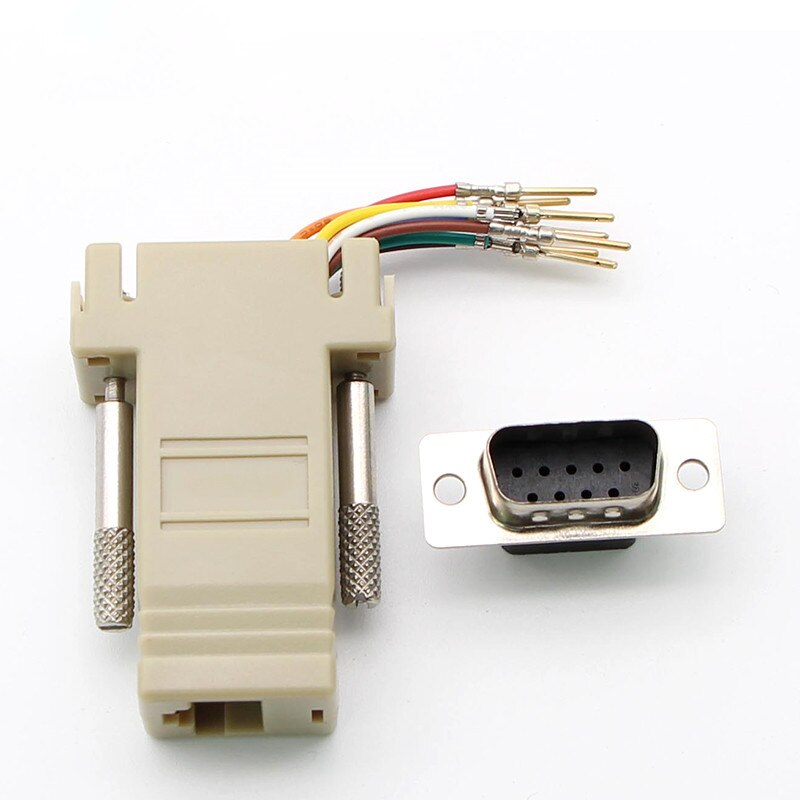 DB9 Female/Male To RJ45 Female/Male DB9 To RJ45 Ad... – Grandado