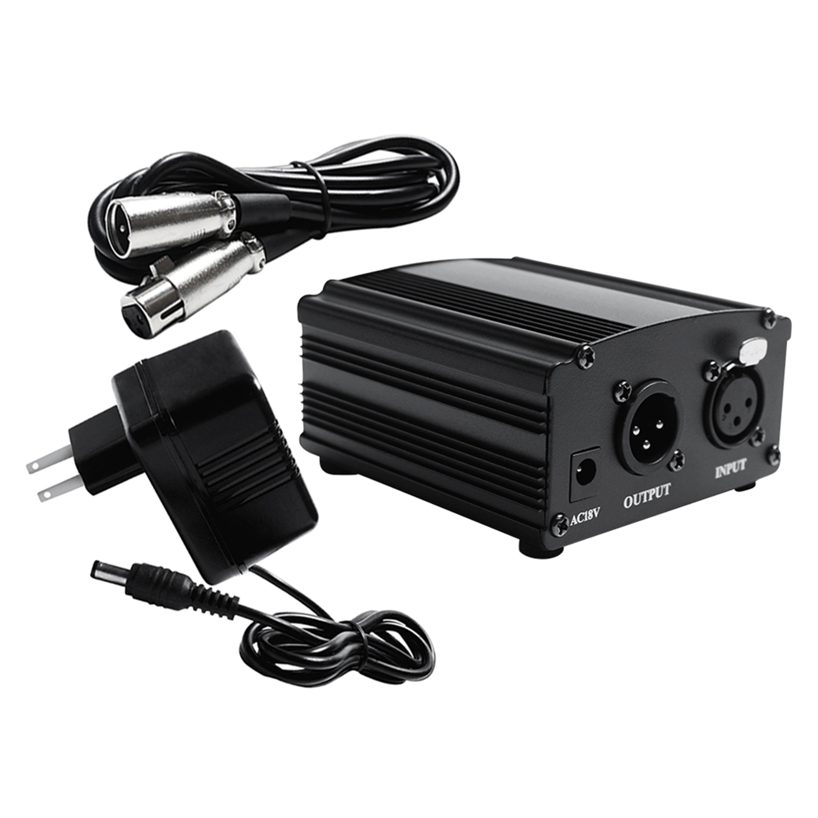 48V Phantom Voeding Aangedreven + Xlr 3 Pin Kabel ... – Vicedeal