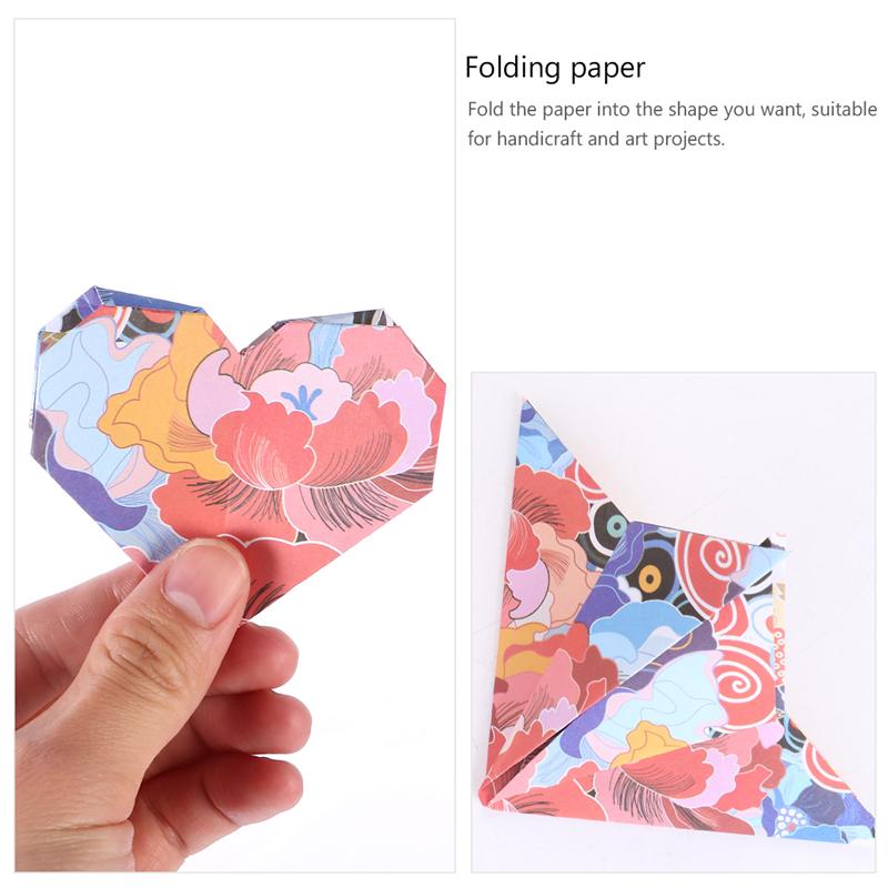 100 Sheets Double-sided Color Printing Origami She... – Grandado
