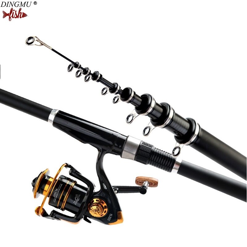 Spinning Rod Carbon Fiber Portable Rock 2.4m 3.6m ... – Grandado