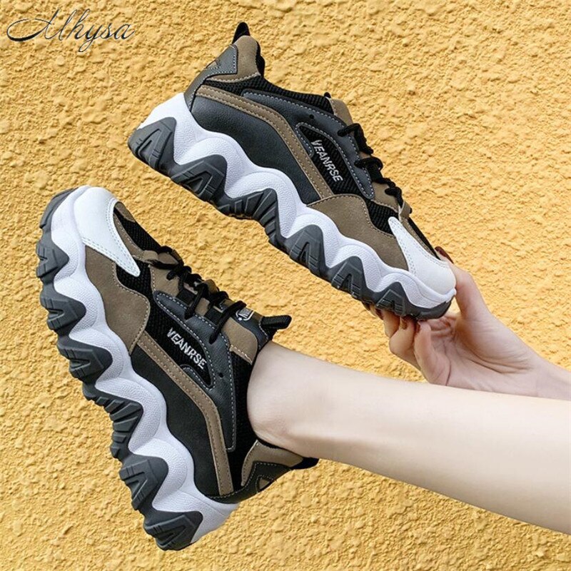 Mhysa zapatillas gruesas con plataforma para mujer... – Vicedeal