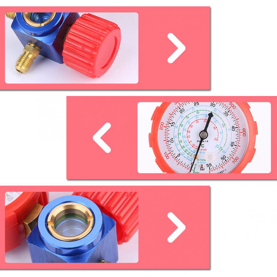 800psi Manometer Air Condition Manifold Gauge Mano... – Grandado