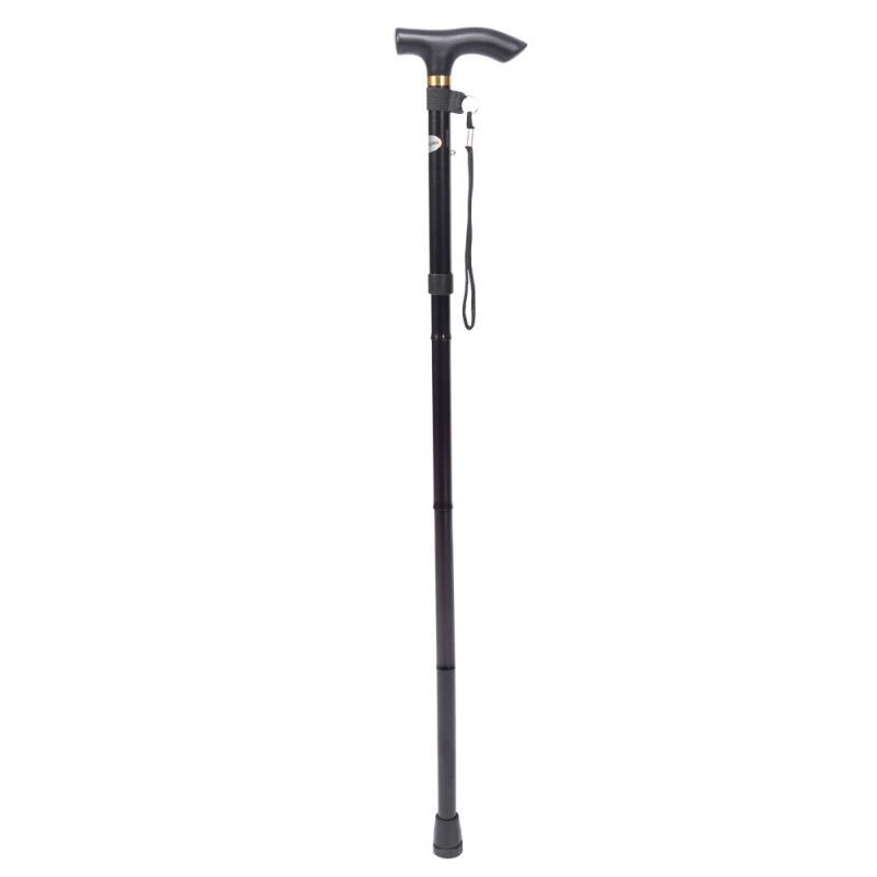 Handle Folding Cane Walking Stick Portable Anti-Sh... – Grandado