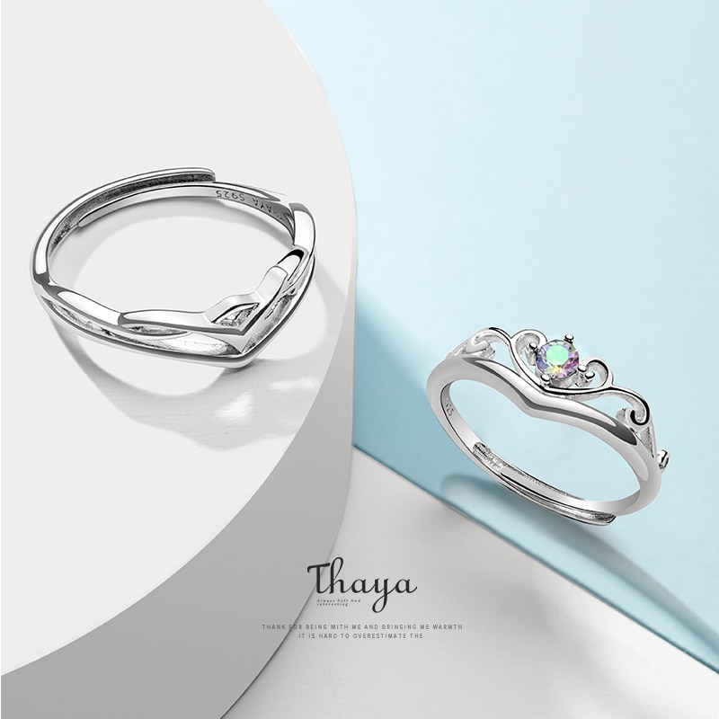 Thaya S925 Sterling Silver Rings Fairy Fruit Rings... – Grandado
