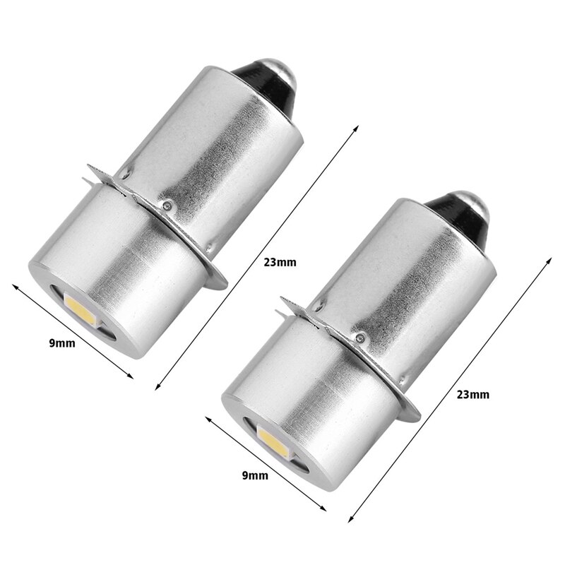 2 PCS 1W P13.5S Led Flashlight Bulb, 100-110LM 270... – Grandado