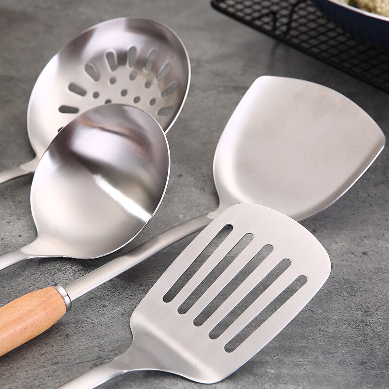 IVRICH Stainless Kitchen Utensils Set SUS304 Stain... – Vicedeal