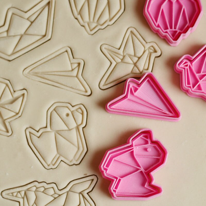 Cute Origami Baking Mold Paper Airplane Windmill P... – Grandado