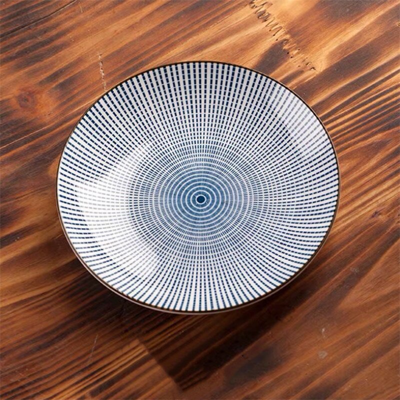 Japanese Ceramic Under Glaze Dinner Plate Househol... – Vicedeal