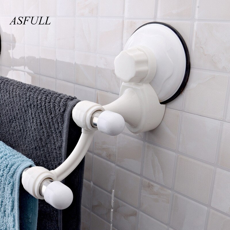 Volledige zuignap handdoekhouder kunststof handdoe... – Vicedeal