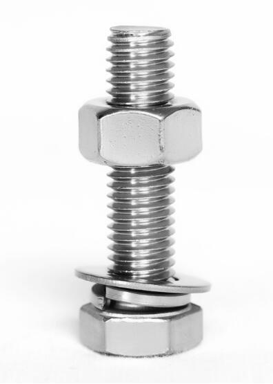 304 stainless steel full teeth hexagonal screw rod... – Grandado