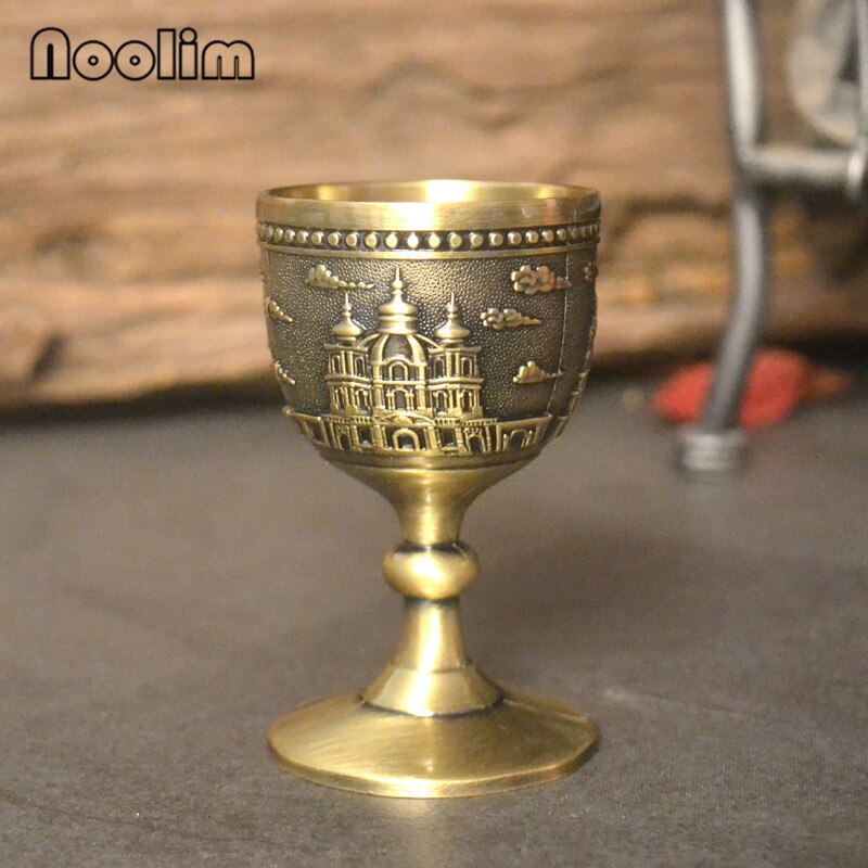 European Classical Bronze Household Wine Glass Sma... – Vicedeal