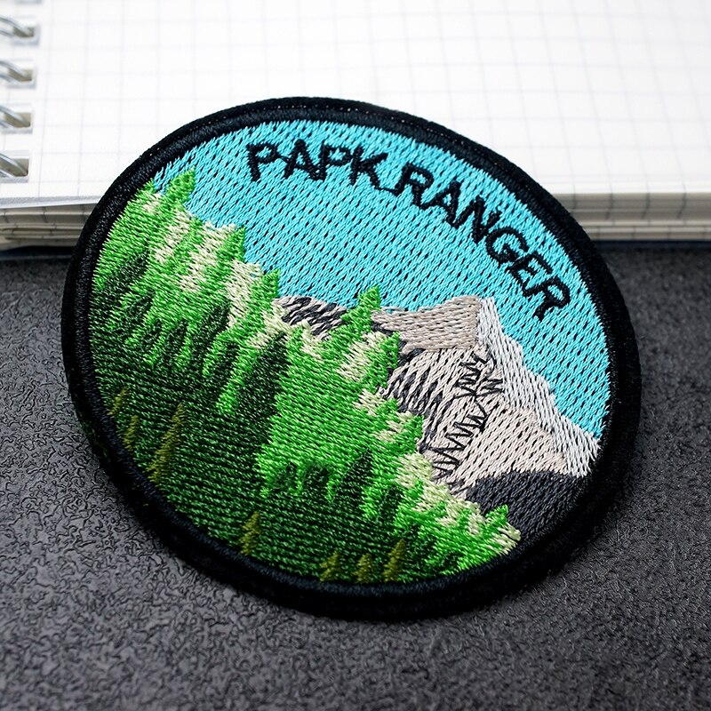 PARK RANGER Size:7.2x6.5cm Patches Embroidery Appl... – Grandado