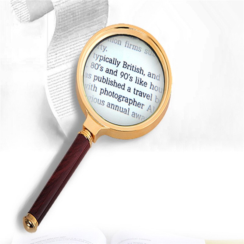 90mm Handheld 10X Vergrootglas Vergrootglas Lens L... – Vicedeal