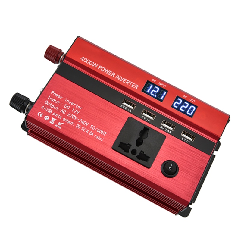 Pure Sine Wave Inverter DC10-15V Vehicle Inverter ... – Grandado