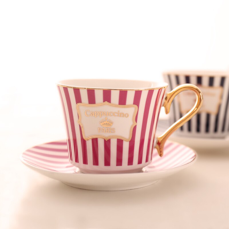 BN01036 European style Floral coffee cup set 200ml... – Vicedeal