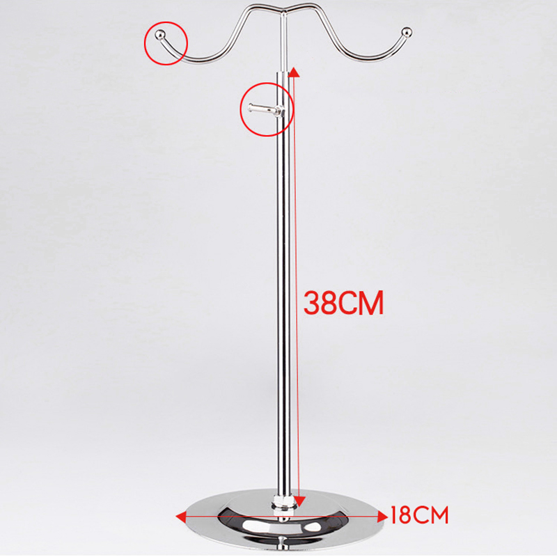 Metal Handbag Rack Women Bag Display Stand Double ... – Grandado