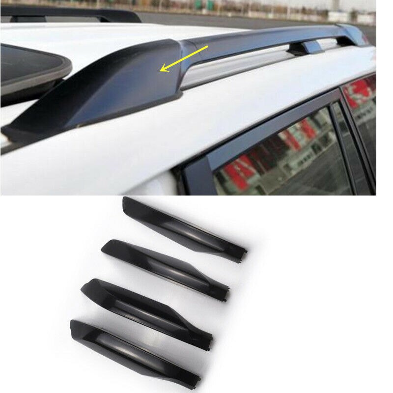 Roof Rack Rail End Cover, 4Pcs Roof Rack Cover She... – Grandado