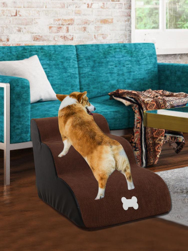 Large Steps For Indoor And Outdoor Pets Dog Stairs... – Grandado